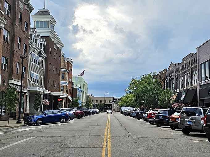 When a street looks this inviting, your GPS suddenly becomes a suggestion rather than a command you follow.