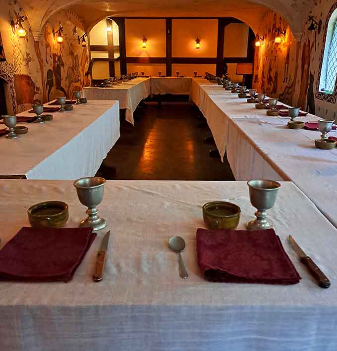 Long tables, flickering torchlight, and goblets await—your group text thread never looked so medieval.