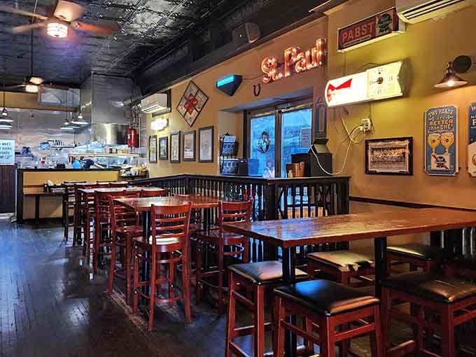 Classic pub vibes meet creative kitchen energy, where nostalgia and innovation share a table perfectly.