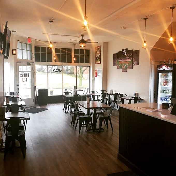 Clean, bright, and welcoming: this is where neighborhood charm meets serious sandwich business every single day.