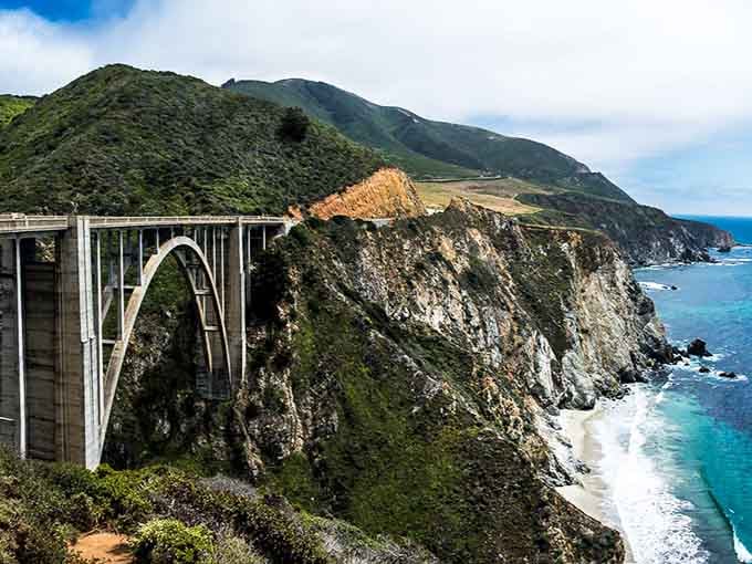 Suspended between earth and sky, this icon makes every other bridge look like it's not even trying.