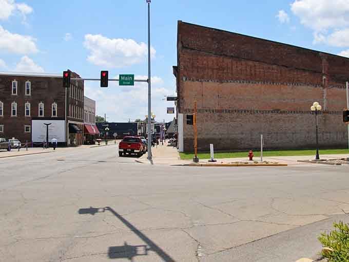 Main Street never looked so normal, yet so wonderfully weird at the same time, right?