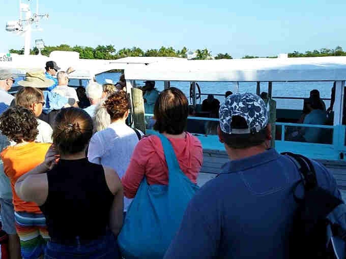 The journey across the water builds anticipation like the opening credits of your favorite adventure film.