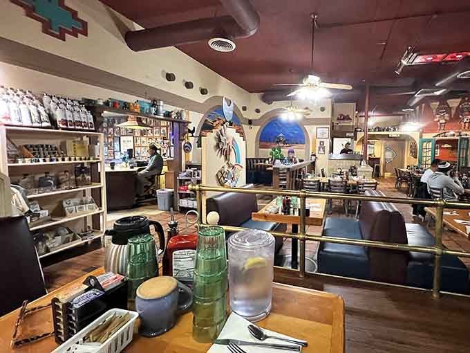 Step inside and you'll find yourself in a delightful time capsule where knickknacks outnumber menu items, which is saying something.