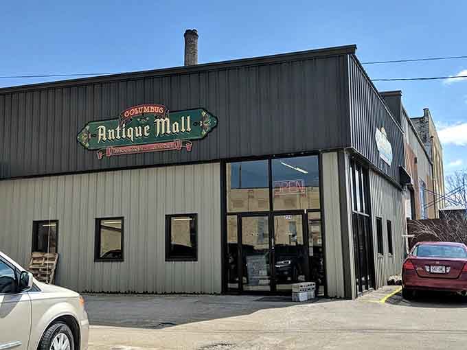 From the street, it looks modest, but this antique paradise sprawls beyond your wildest expectations inside.