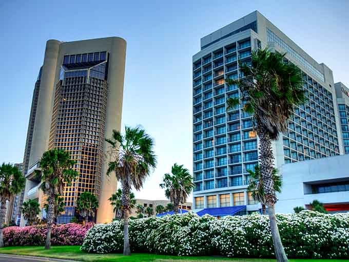 Palm trees and waterfront hotels where luxury doesn't require explaining the bill to your accountant later.