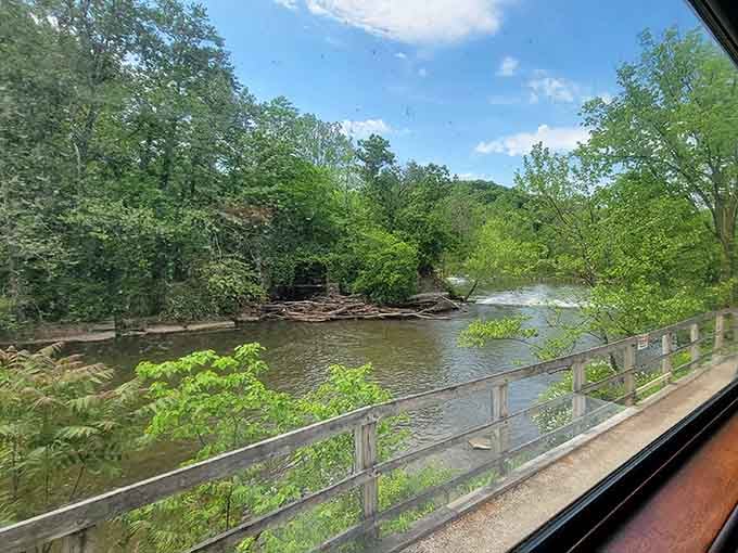 When your office view includes flowing water and fresh greenery, Monday mornings suddenly seem less threatening to your sanity.