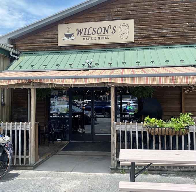 Wilson's Cafe serves up the kind of comfort food that makes perfect sense after miles on the trail.