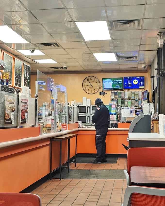 That orange counter is like a beacon of hope guiding you toward carbohydrate-fueled happiness and joy.