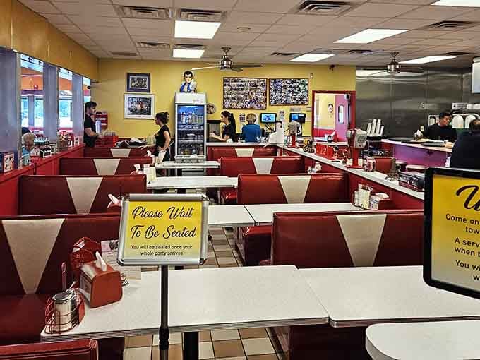 Those red vinyl booths have seen more pancake orders than a short-order cook's fever dream.