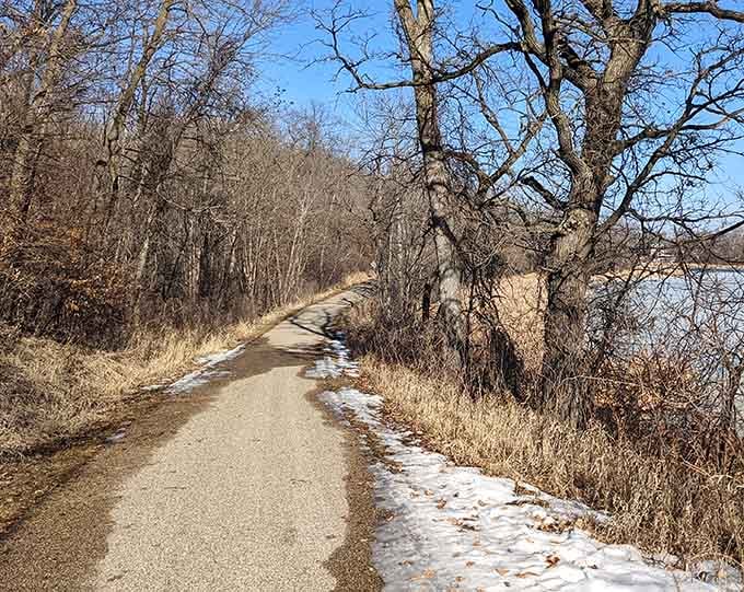 This peaceful trail proves that the best journeys don't require passports, just a willingness to explore your own backyard.