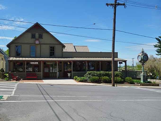 This charming storefront has survived without a drive-thru window, proving some things are worth slowing down for.