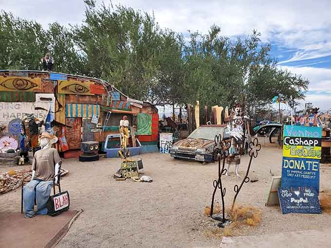 Every corner reveals another masterpiece of salvaged dreams, proving one person's trash truly becomes another's treasure.