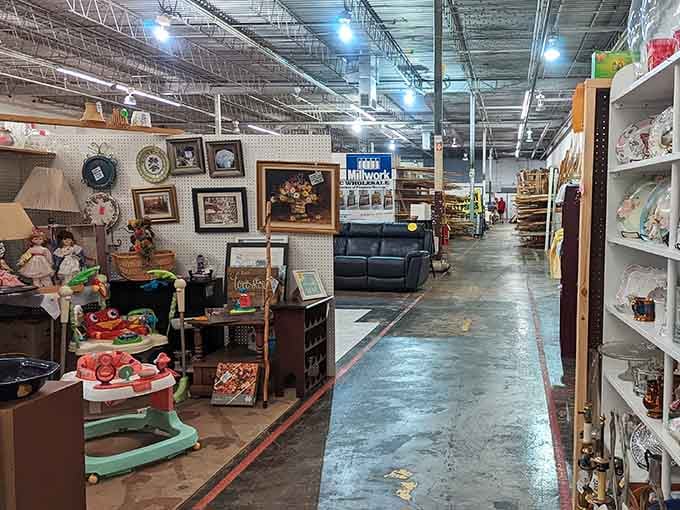 Endless aisles of vendor booths stretch before you like the world's most interesting shopping maze.