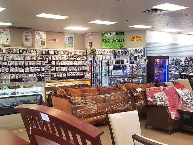 Step inside and suddenly your carefully planned shopping list becomes completely irrelevant in the best possible way.