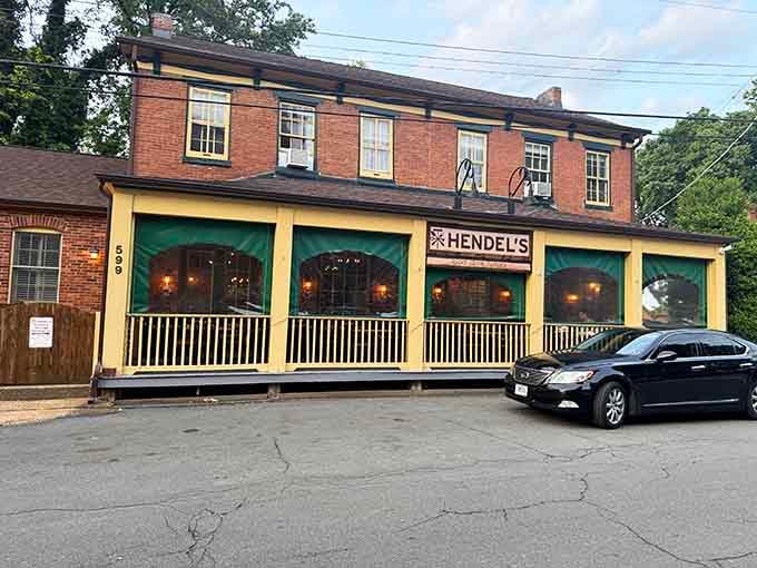 Hendel's historic building looks like it wandered out of a fairy tale and decided Missouri was home.