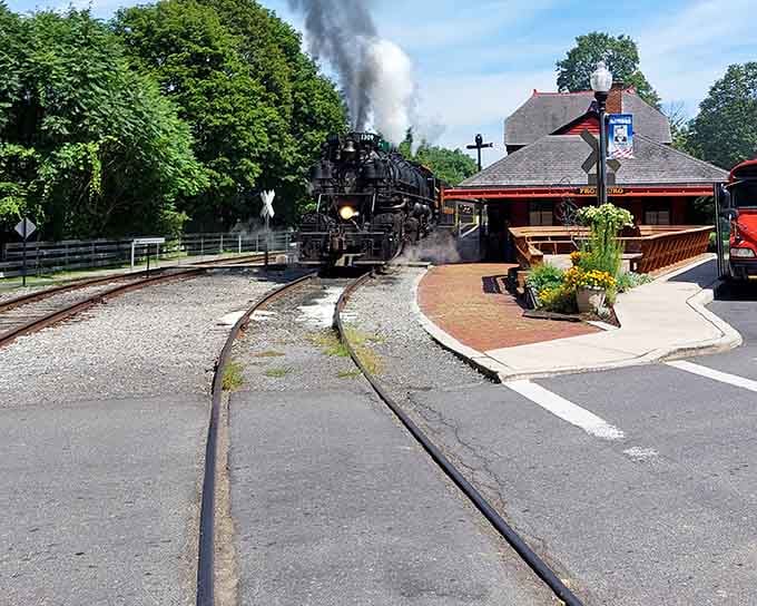 That steam locomotive isn't just for show&mdash;it's your ticket to forgetting what year it is, blissfully.