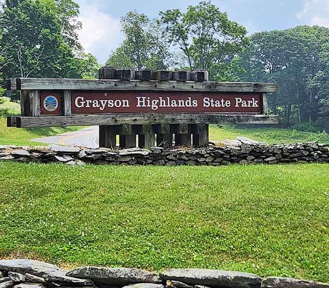 The welcome sign to your new favorite escape, where elevation meets pure mountain magic.