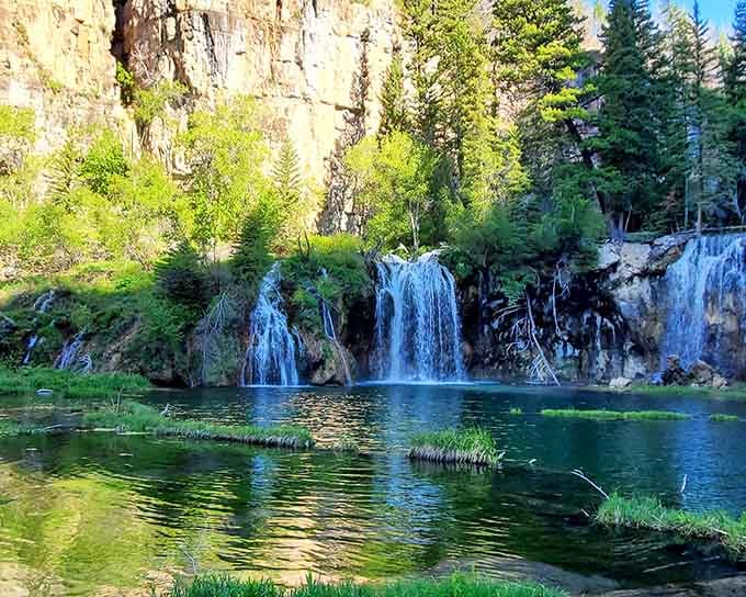 That turquoise water isn't a filter; it's just Colorado being ridiculously photogenic as usual.