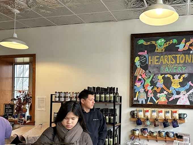 Inside HeartStone, colorful art meets serious baking skills, and your willpower doesn't stand a chance.