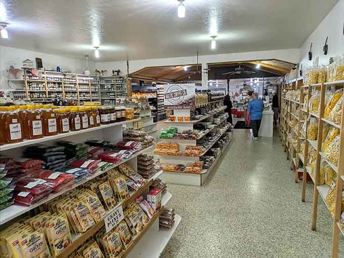 Inside Hershberger's, shelves overflow with homemade treasures that'll make your pantry weep with inadequacy and pure envy.