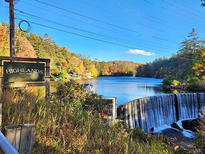 This cascading beauty proves Mother Nature has impeccable timing and zero interest in subtlety whatsoever.