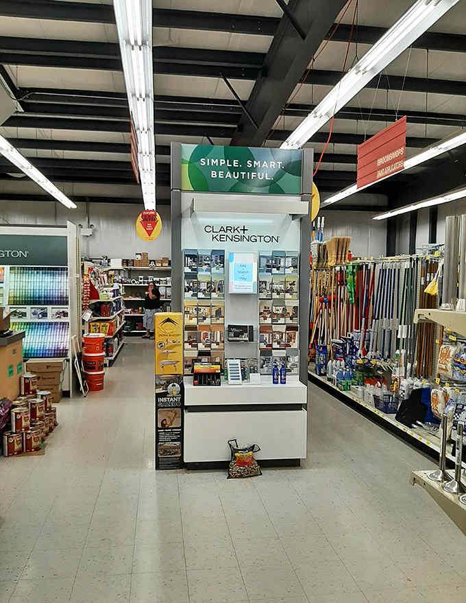 Wide aisles and thoughtful displays make shopping here feel civilized, like retail therapy without the therapy bills.