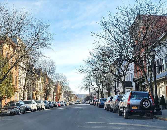 Tree-lined streets where every building tells a story, and none of them involve chain stores.