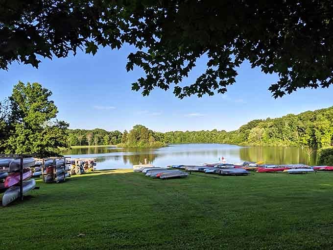 Hudson Springs Park proves that Ohio's got more water views than just Lake Erie and your neighbor's pool.