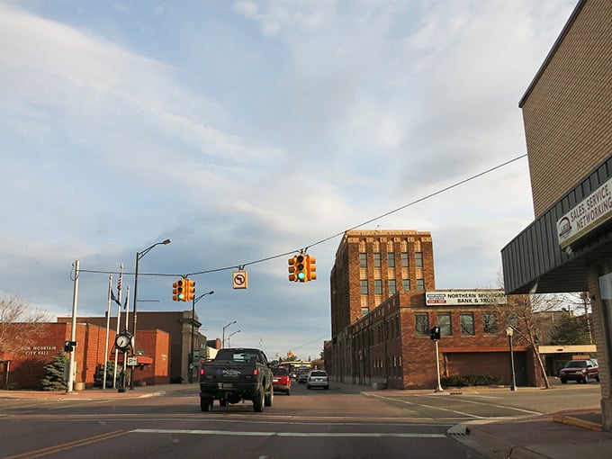Downtown Iron Mountain serves up brick buildings and genuine character without trying too hard to impress.