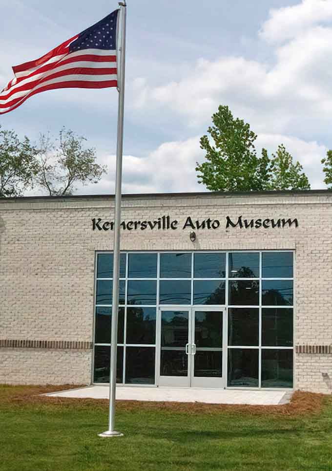 Your portal to automotive history awaits behind these doors in charming Kernersville, North Carolina.
