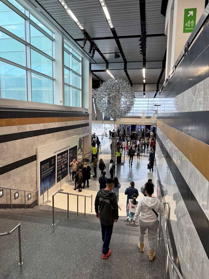 That stunning atrium sculpture isn't just for show; it's your first hint that normal rules don't apply here anymore.