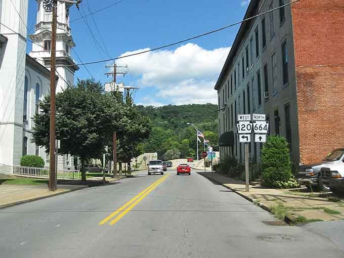 Downtown streets where the buildings have stories to tell and aren't afraid to show their age with pride.