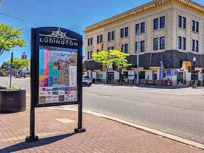 When a town puts up a directory this nice, you know they're proud of what they've got to show you.