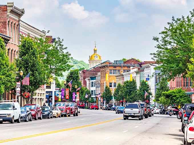Main Street's tree-lined charm proves small-town America still knows how to make an entrance worth remembering.