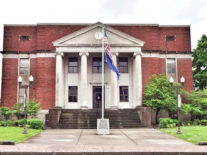 This courthouse has seen more drama than a Netflix series, and the architecture still commands respect.