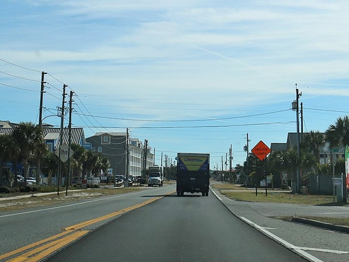 This quiet main street proves that not every Florida town needs neon signs and traffic jams to thrive.