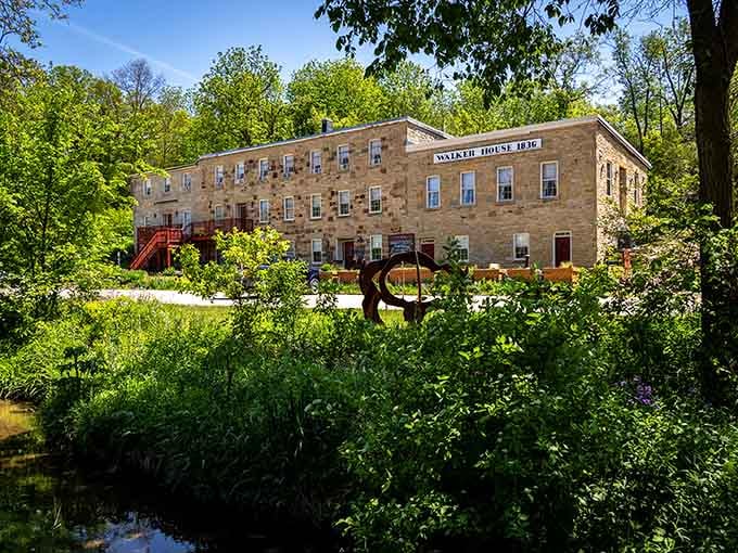 The Walker House has welcomed guests since the 1830s, and some apparently never checked out of this beautifully preserved inn.