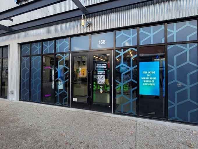 Step through these doors and prepare to question everything you thought you knew about up, down, and sideways.