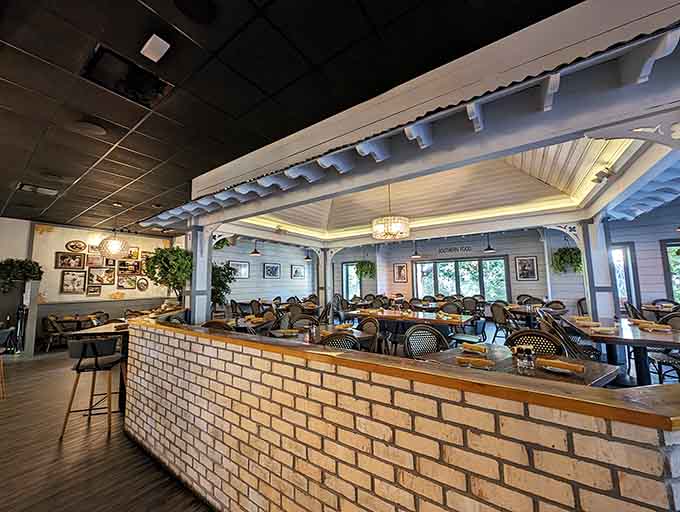 Step inside where modern meets cozy, and every table feels like the best seat in the house.