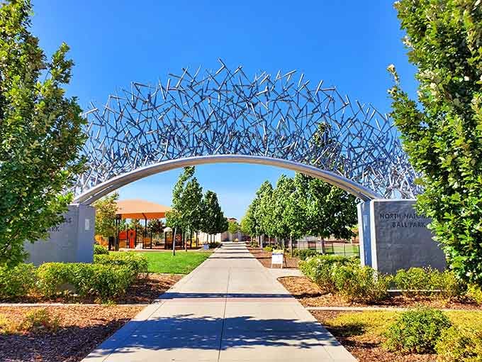 That sculptural entrance isn't just showing off &ndash; it's announcing you've arrived somewhere worth remembering.