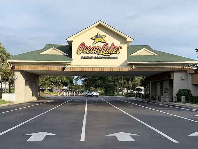 Driving under this sign feels like crossing into a parallel universe where responsibilities don't exist and fun is mandatory.