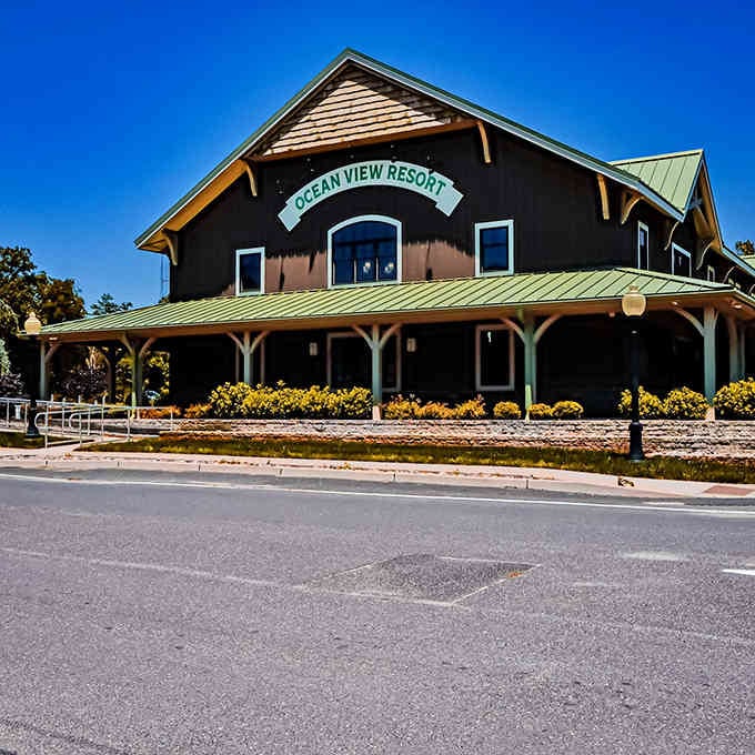 The main lodge welcomes you like an old friend, minus the awkward hug and plus actual helpful information.