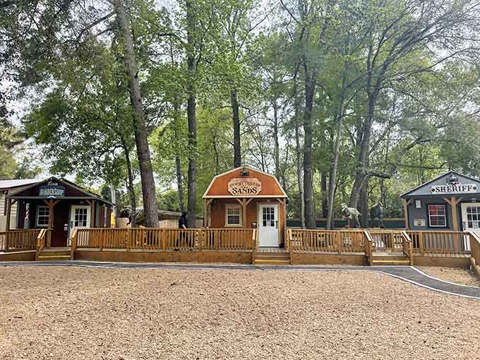 The Old West comes alive in these authentic-looking buildings, perfect for imaginative play that beats any screen time.