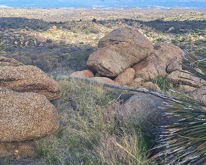 These ancient granite boulders have been perfecting their balancing act longer than any circus performer you've ever seen.