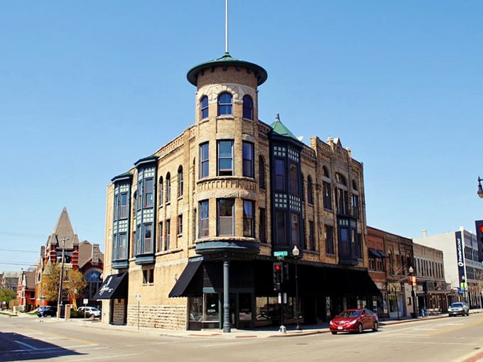 Historic buildings frame a downtown that proves charm and affordability can actually coexist in the same zip code.