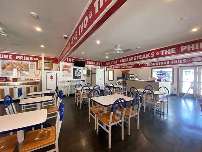 Clean, bright, and refreshingly no-nonsense, this dining room lets the food be the star without any distracting pretension.