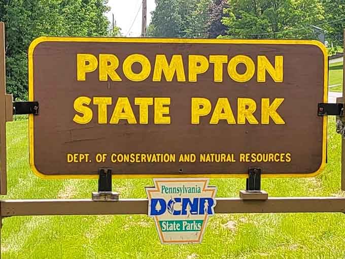 When you see this sign, you know you've arrived at Pennsylvania's most underrated slice of paradise.