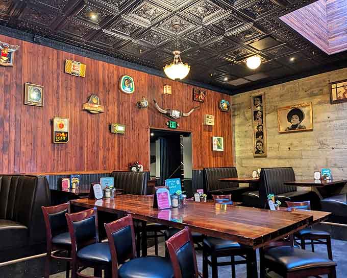 Step inside and find yourself somewhere between your favorite dive bar and pizza heaven, perfectly imperfect.