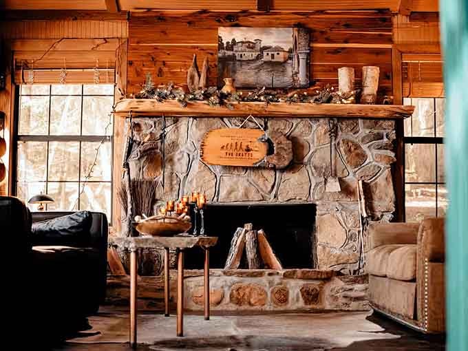 That fireplace has seen more romantic evenings than a Nicholas Sparks movie marathon, and the view's even better.